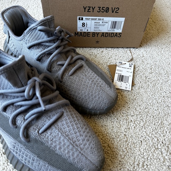 adidas | Shoes | Adidas Yzy Boost 35 V2 Gray Sneakers | Poshmark